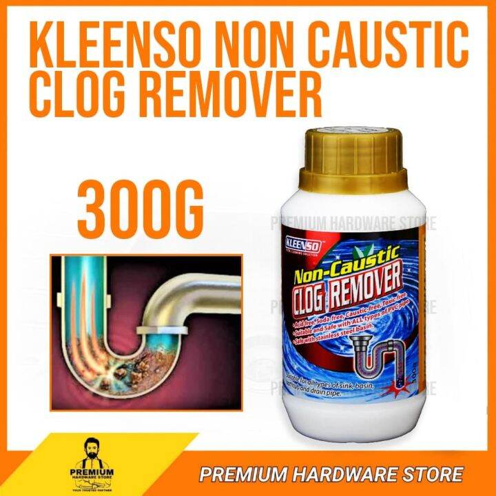NON CAUSTIC CLOG REMOVER / DRAIN PIPE BASIN CLEANER CLOGGED DRAINAGE ...