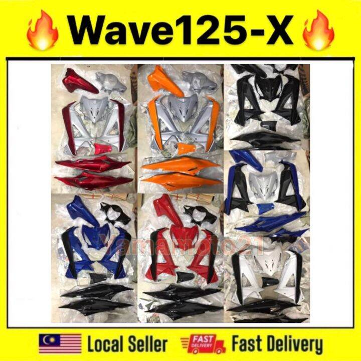 Wave125-X wave125x Coverset Cover set Honda wave125x wave 125x w125x ...