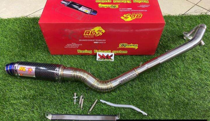 REDLEO EKZOS PAIP OPEN EXHAUST PIPE Y15 135LC LC Y15ZR TABUNG PENDEK ...