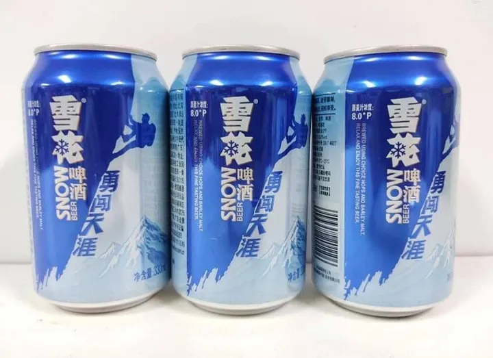 Snow Beer Blue 330mL - 3 CANS | Lazada PH