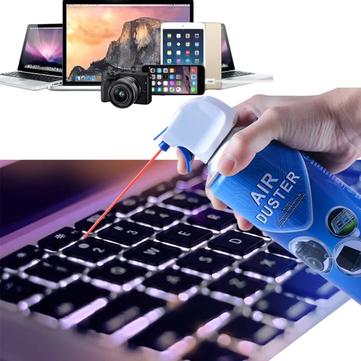 Quality Computer Keyboard Compressed Air Duster 400ml All-purpose Dust ...