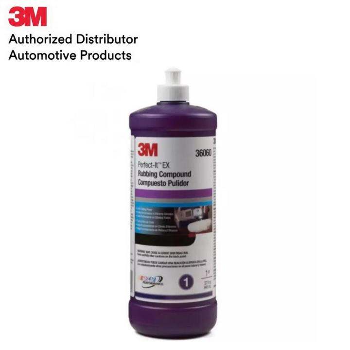3M น้ำยาขัดลบรอย เบอร์ละเอียด 36060 Perfect-It EX Rubbing Compound #1 | Lazada.co.th