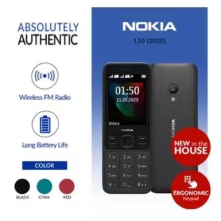 Lukca.ph Brandnew Nokia 150 Original Keypad Phone (Dual SIM) cod ...