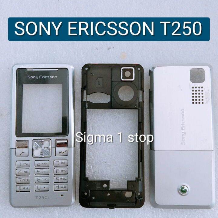 CASING SONY ERICSSON T250 FULL SET + TULANG HOUSING COVER CASE KESING ...