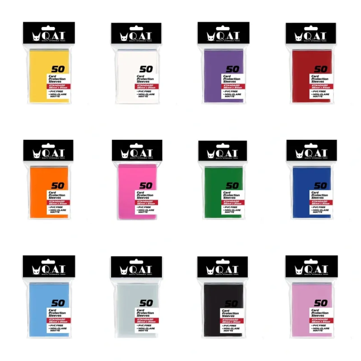 Q.A.T. 50's Standard-Sized Matte Card Sleeves | Lazada PH