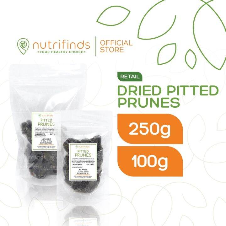 Nutrifinds® Dried Pitted Prunes - RETAIL | Lazada PH