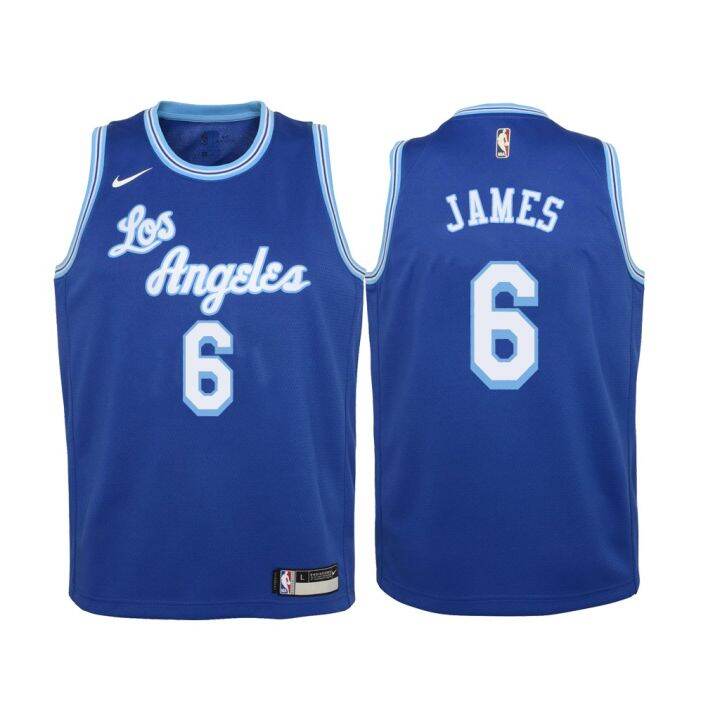 Superior 22 Los Angeles Lakers LeBron James #6 Earned Edition Black ...