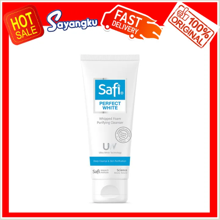 Safi Perfect White Whipped Foam Purifying Cleanser - 100g | Lazada