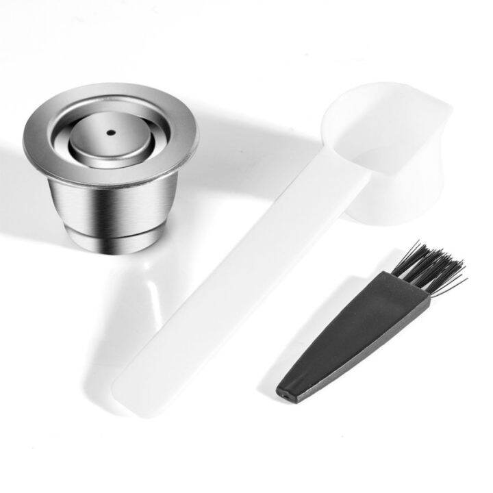 RECAFIMIL For Nespresso Refill Capsule Stainless Steel Espresso Cups ...