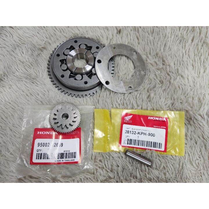 HONDA WAVE110 RS DASH starter gear starter one way bearing idle gear ...