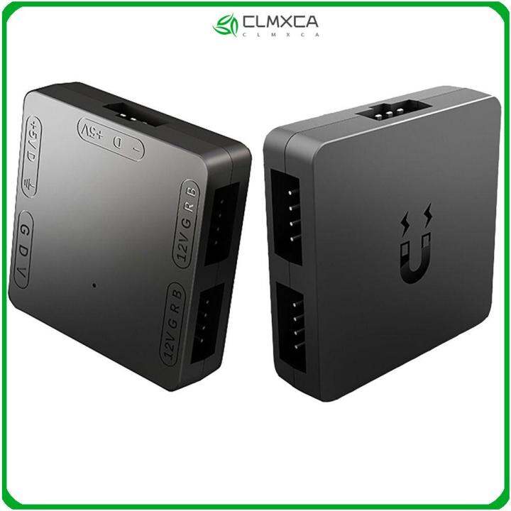 CLMXCA ADD-RGB to RGB Light Adapter with SATA Power Cable 5V 3 Pin to ...