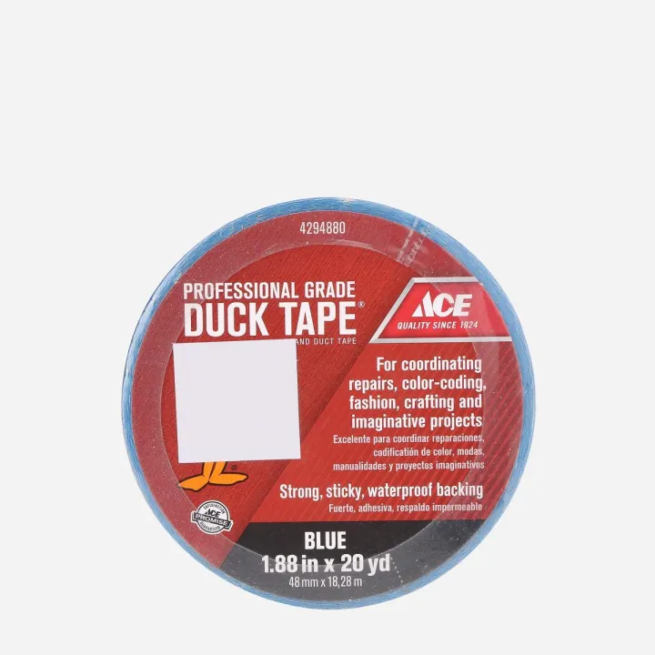ACE Hardware Professional Grade Duck Tape 1.88in.x20yds – Blue | Lazada PH
