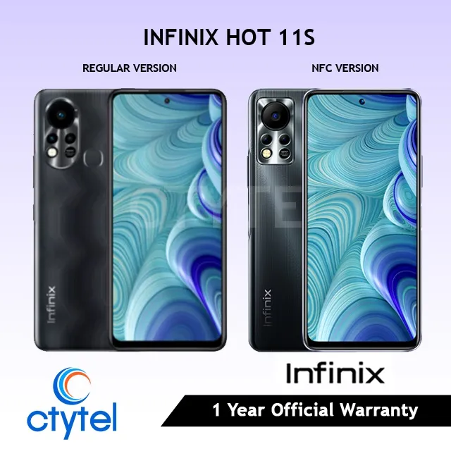 【Quick delivery from Manila】Infinix Hot 11S 1 year warranty | Lazada PH