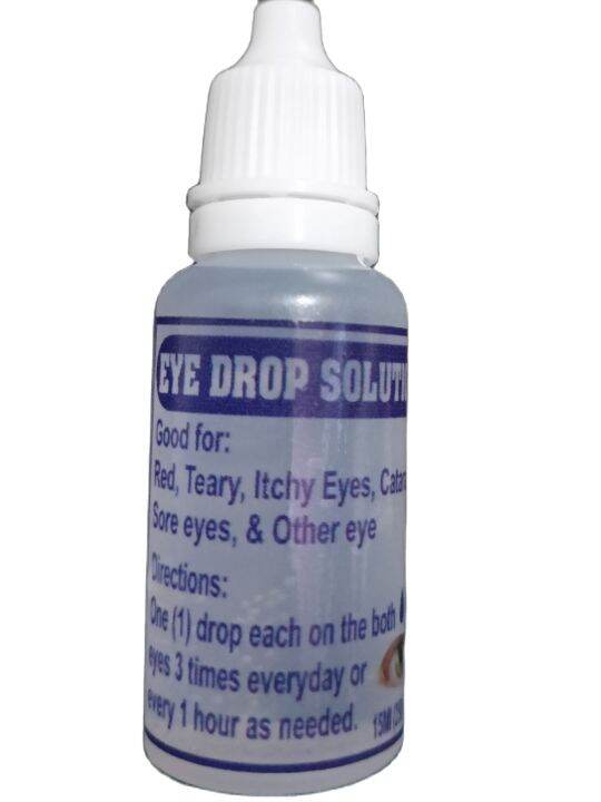 CMD Eyedrop Natural Eyedrop Alkaline Good for: Red, Teary, Itchy Eyes ...
