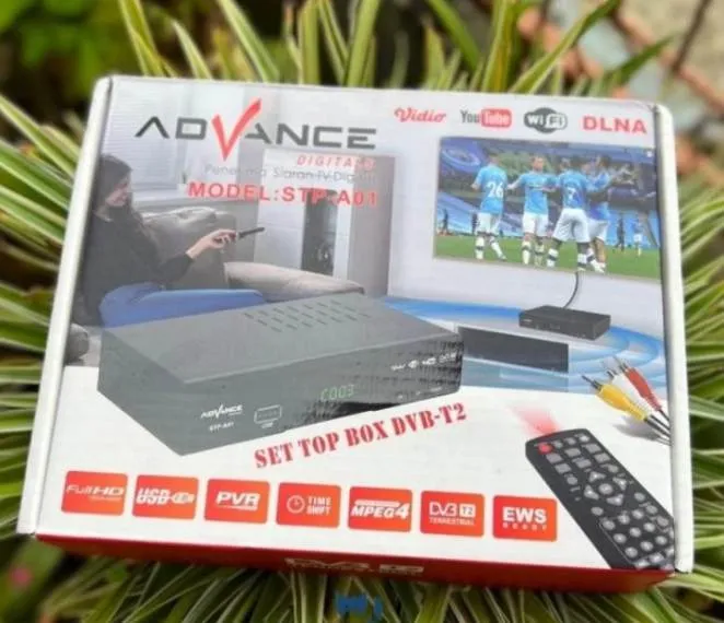 STB ADVANCE STP A01 RECEIVER STB DIGITAL TV TABUNG LED | Lazada Indonesia