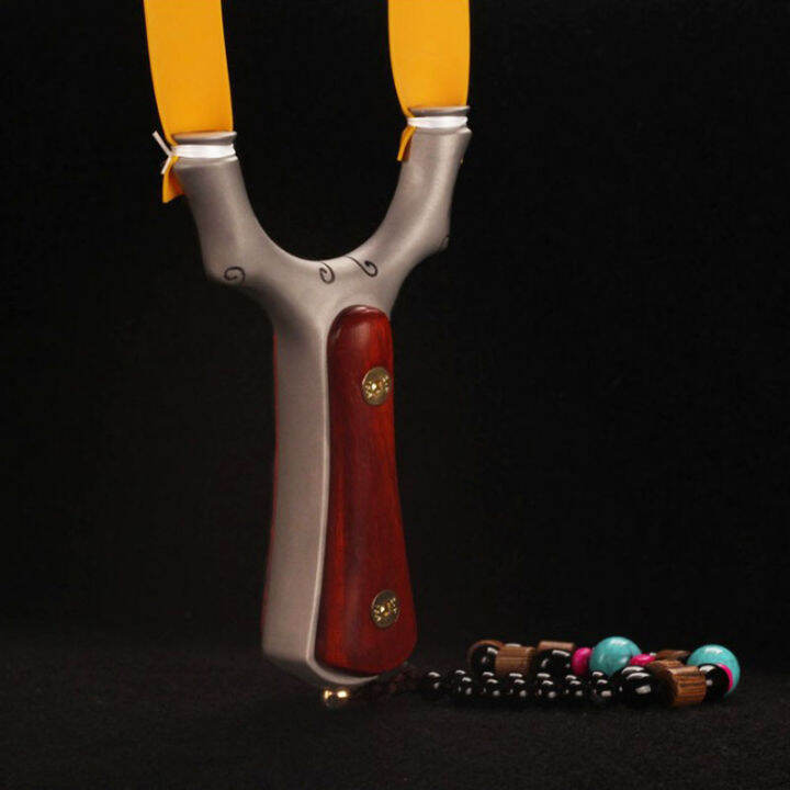 CNC titanium alloy Tiger Slingshot Straight Eat Chicken Flying Tiger ...