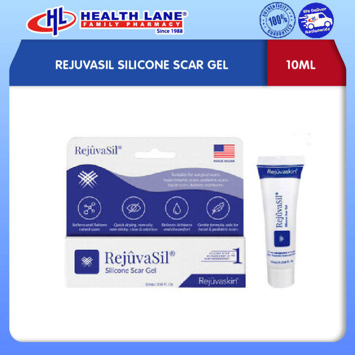 REJUVASIL SILICONE SCAR GEL 10ML | Lazada