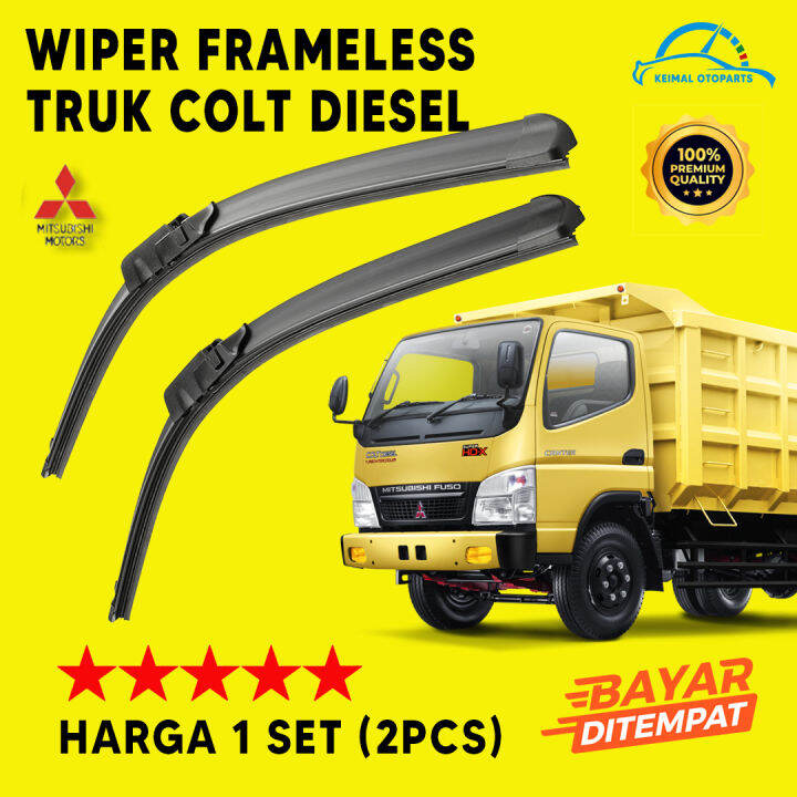 Wiper Mobil Truk Colt Diesel Engkel Fuso Canter Elf Sapuan Kaca Mobil ...