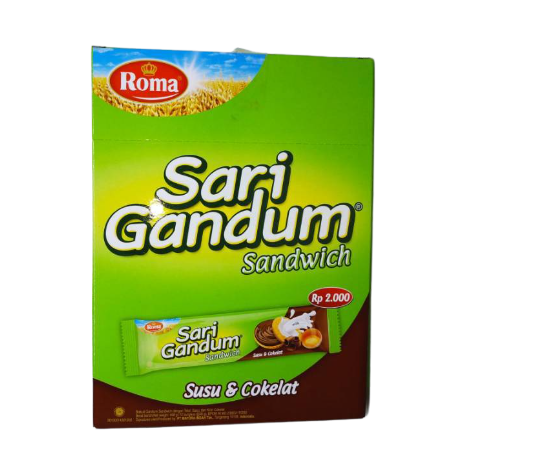 Roma Sari Gandum (Box/12pcs) | Lazada Indonesia