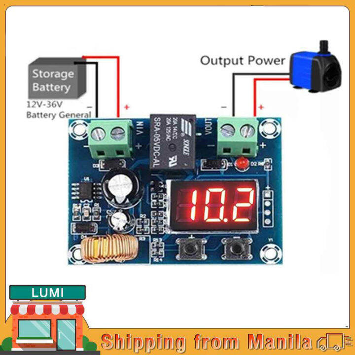 XH-M609 DC 12V-36V Voltage Protection Module Low voltage Disconnect ...