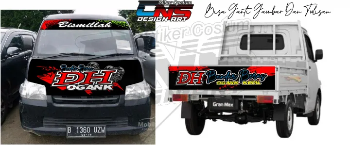 stiker decal grandmax / sticker decal pick up | Lazada Indonesia