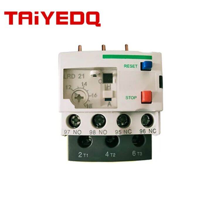 Square LRD Thermal Overload Relay CE thermal overload solid state relay LRD05C/06C/07C/08C/10C ...