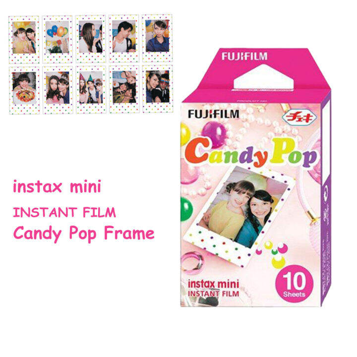 Fujifilm Instax Mini Candy Pop Film 10 Sheet for Fujifilm Mini 11 8 9 ...