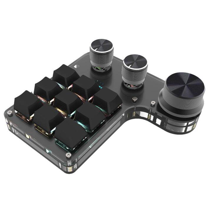 1 Piece Wireless Bluetooth Programming Macro Custom Mini Keyboard 9