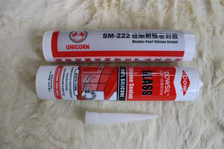 Dowsil Unicorn original glass silicone sealant acetic cure 300ml | Lazada PH