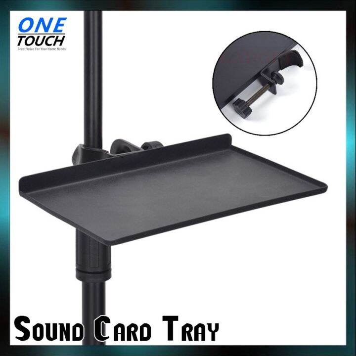 Sound Card Broadcast Microphone Rack Stand Clip Holder Singing Devices ...