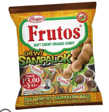 COLUMBIAS FRUTOS SOFT CHEWY DRAGEE CANDY CHEWY SAMPALOK 50s x175g ...