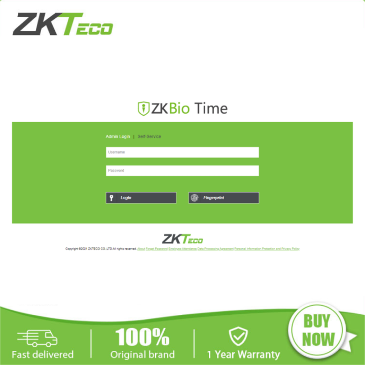 ZK BioTime Powerful Web-based Time And Attendance Management Software ...