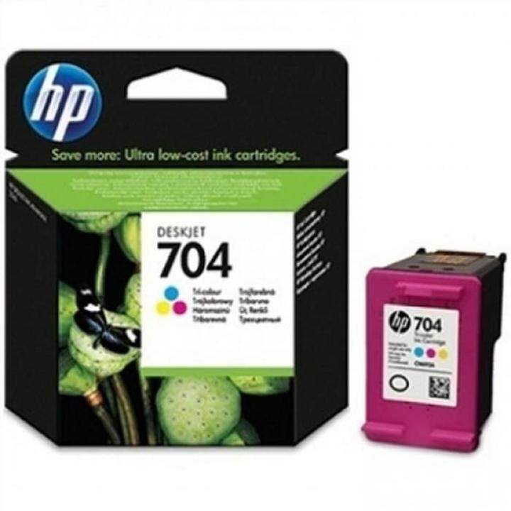 Catridge HP 704 Color Original | Lazada Indonesia