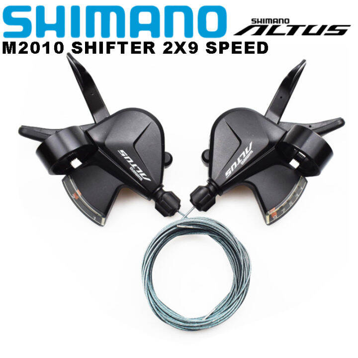 SHIMANO ALTUS SL-M2010 Shifter Right 9 Speed Left 2/3 Speed M2010 ...
