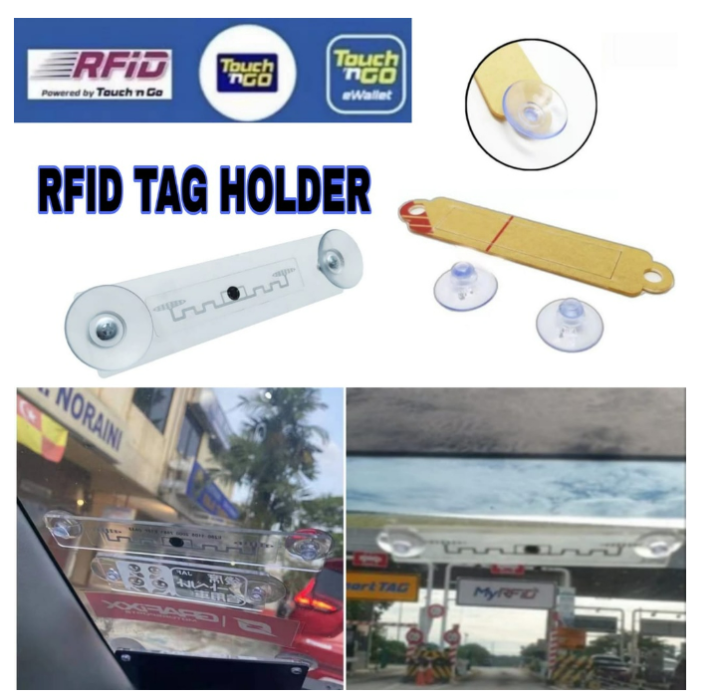 🔥MY RFID Holder🔥RFID Touch n Go TNG RFID Tag Sticker Protective film ...