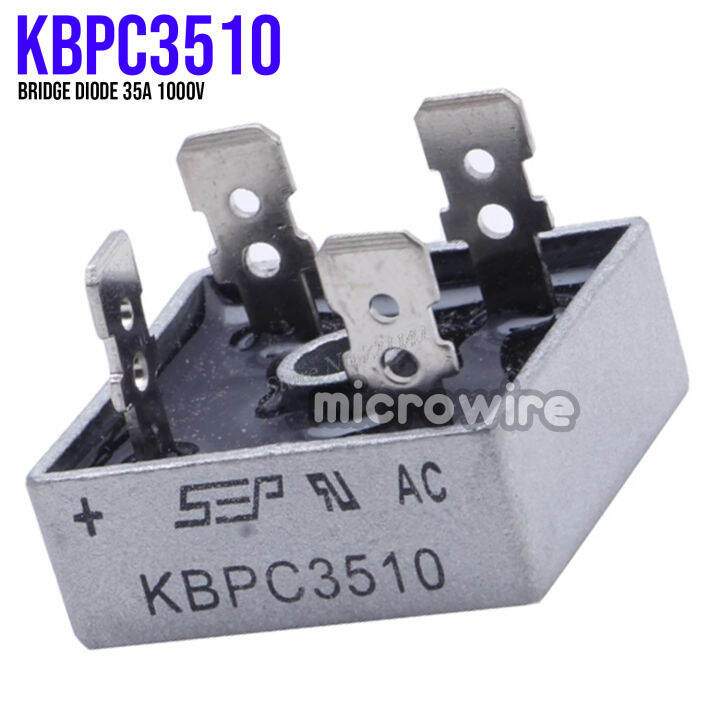 35A 1000V Metal Case Single Phase Diode Bridge KBPC3510 | Lazada PH