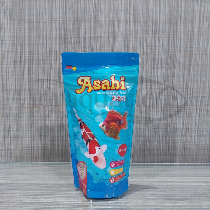 ASAHI MIX 100GR 100 GRAM PAKAN PELLET PELET MAKANAN IKAN HIAS AQUARIUM ...