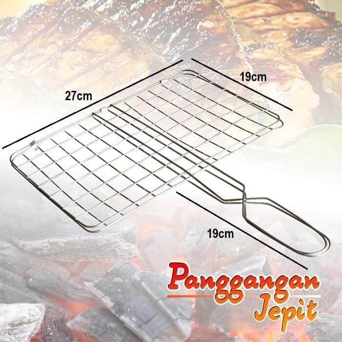 panggangan jepit/panggangan jepit BBQ/panggangan jepit ukuran sedang ...