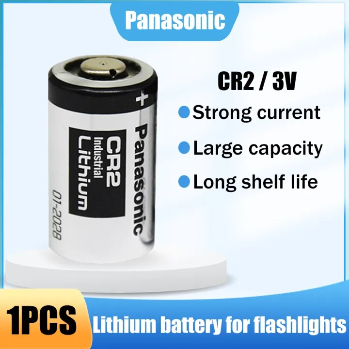 Panasonic CR2 CR15H270 DLCR2 ELCR2 3V 850MAh สำหรับกล้องไฟฉายอิเล็กทรอนิกส์ Doorbells ของเล่น ...