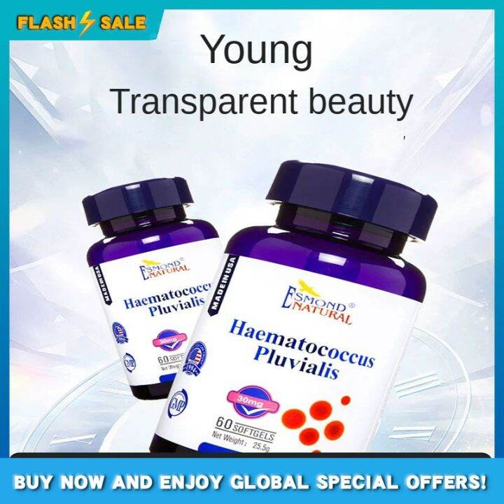 Elevate Skin Vitality with Natural Astaxanthin Capsules: USA Imported ...