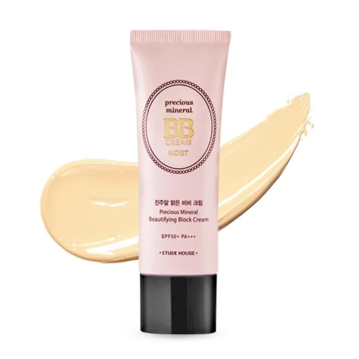 ]G4Etude House Precious Mineral BB Cream Moist Block Cream SPF50+ PA ...
