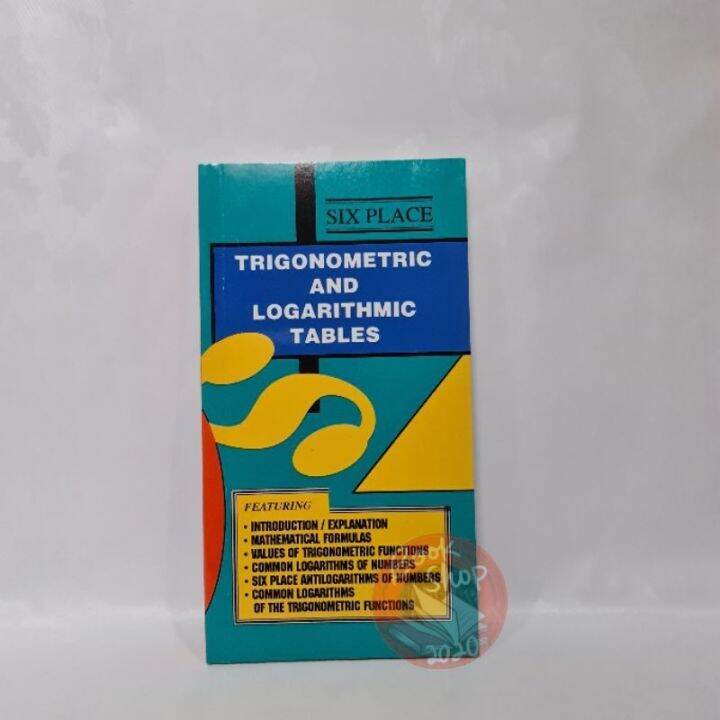 Book Trigonometry And Logarithmic Tables Lazada Ph