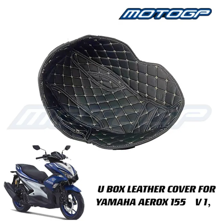 1Pc COD Yamaha Aerox 155 V1 UBox Leather Cover Ubox Cover | Lazada PH