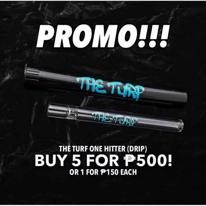 The Turf One Hitter - Drip Logo (With Case) | Lazada PH