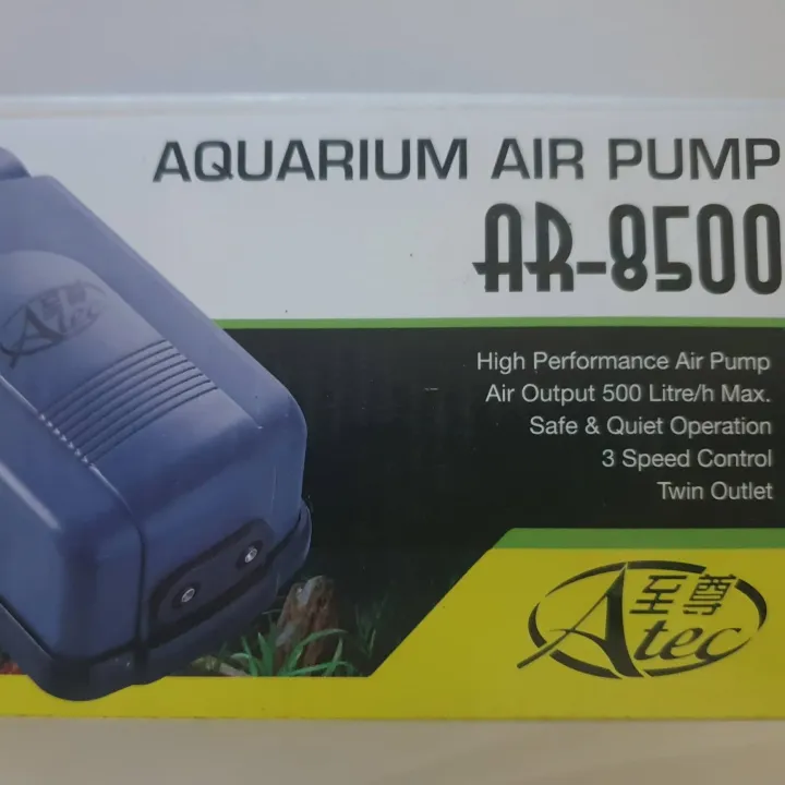 ATEC AR8500 Aquarium Single Air Pump (Aerator) | Lazada PH