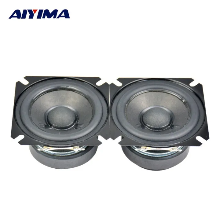 2022 ♗ AIYIMA 2Pcs 2.5Inch Audio portable Speakers 4Ohm 15W Full Range Speakers Top HIFI Digital ...