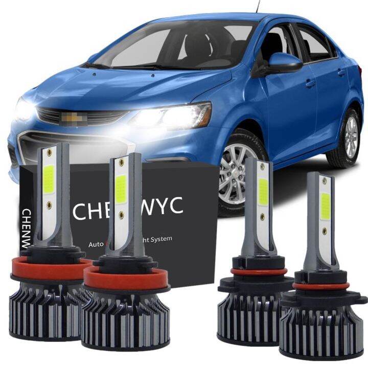 led headlight kit for chevrolet sonic 2017-2020 6000k hb3 h8 Warranty ...