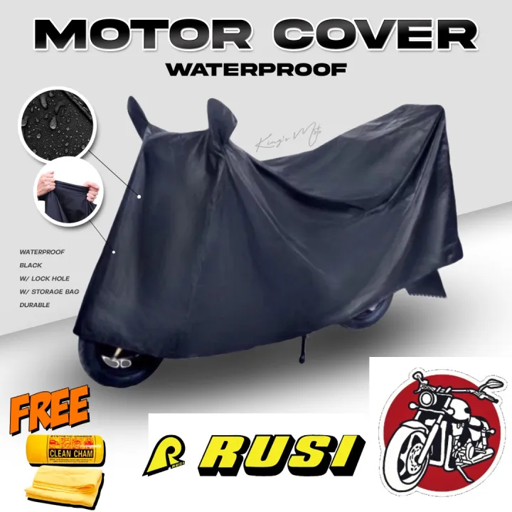 RUSI MACHO 175 MOTORCYCLE COVER With Free Clean Cham | Original ...