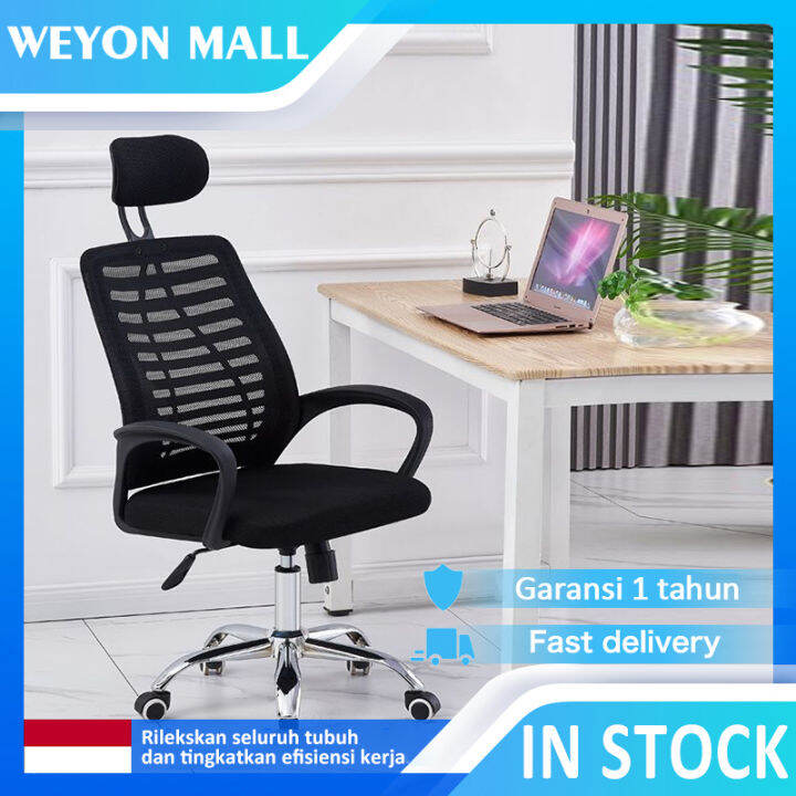 Weyon Mall kursi kantor angkat kursi kantor yang nyaman dekompresi kursi mesh kursi putar ...
