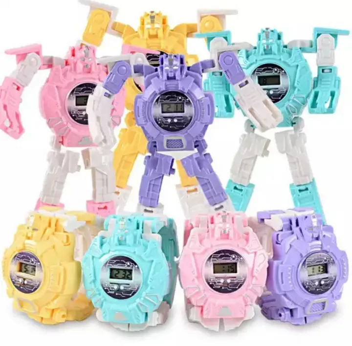 jam tangan robot anak transfomer | Lazada Indonesia